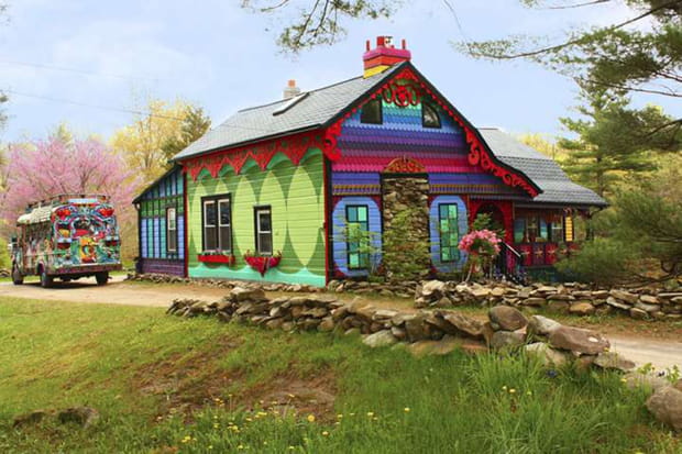 La maison arc-en-ciel