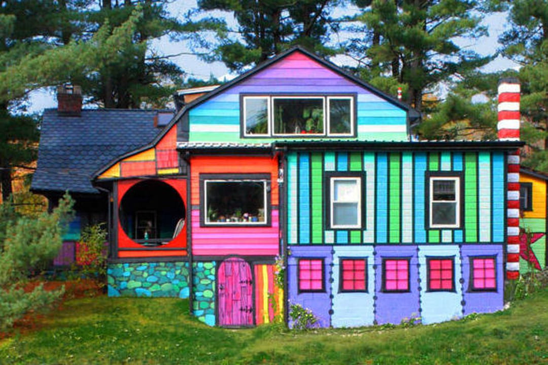 La maison arc-en-ciel